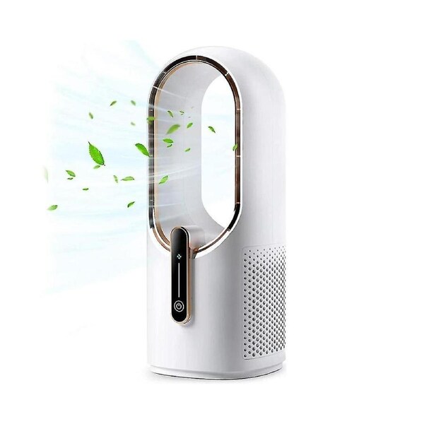 Desk Fan Bladeless, Office Fan Small Cooling Fan Portable Silent Fan ...