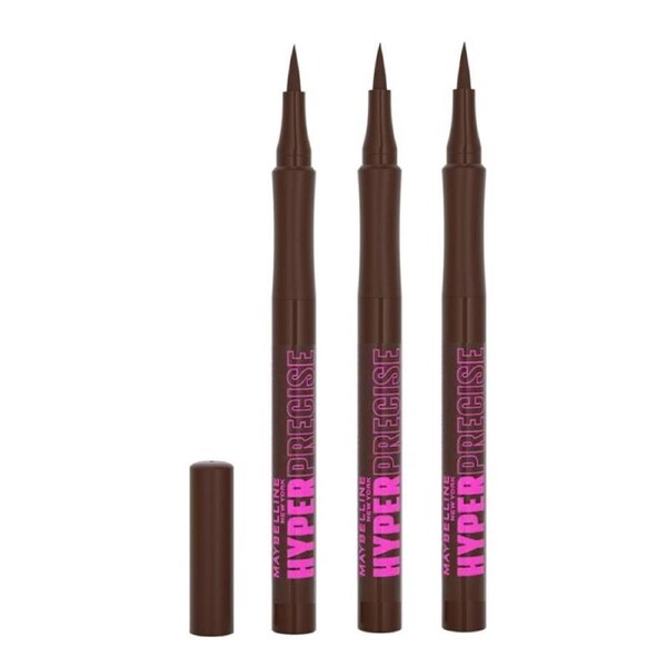 3x Maybelline Hyper Precise All Day Liquid Eyeliner 710 Forest Brown ...