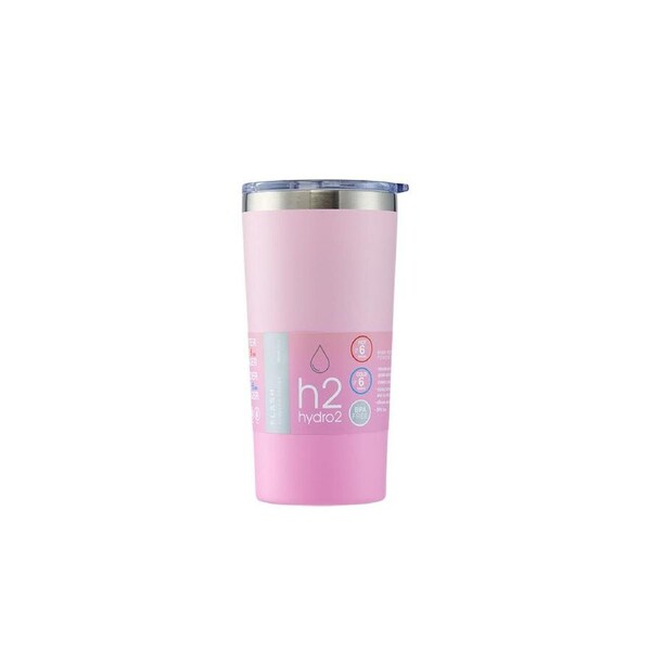 h2 hydro2 Flash Travel Tumbler 590ml - Rose | Woolworths