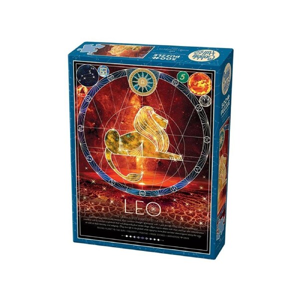 Cobble Hill Leo Zodiac Sign Jigsaw Puzzle 500 Pieces (COB45015 ...