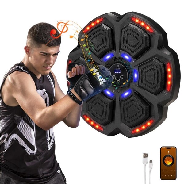 ProPulse Punching Boxing Machine Electronic Music Bluetooth Training 9 ...