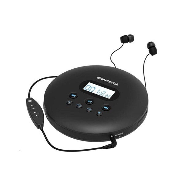 Majority Oakcastle CD100 Bluetooth Portable CD Player - Black | Woolworths