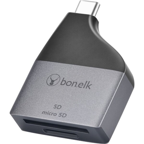 Bonelk USB-C to MicroSD/SD Adapter/Connector For Laptop/Computer Space ...