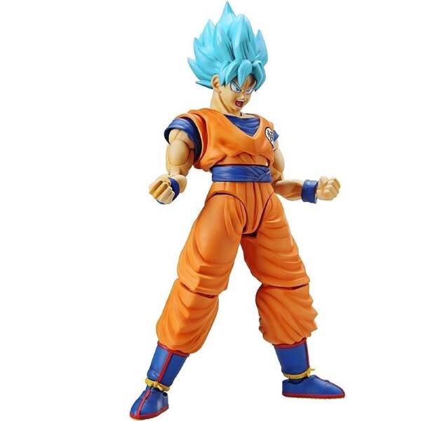 Bandai Figure-Rise Standard Dragon Ball GOD Super Saiyan Son Goku Model ...