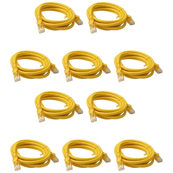 10x 8Ware 2m Cat6a UTP Snagless Ethernet Cable LAN RJ45 Network ...