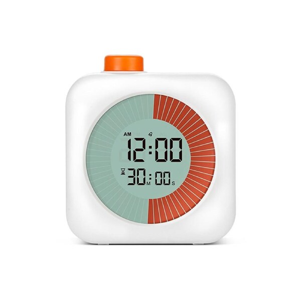 Digital Productivity Timer Visual Count Up/Down Function Alarm Clock ...