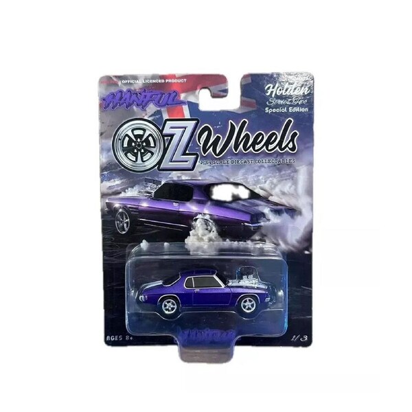 DDA 1:64 Scale Hanful Holden HQ Monaro OZ Wheels Purple Diecast Car ...