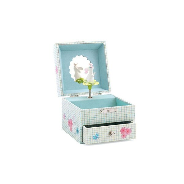 Djeco Sweet Rabbit's Song Music Box 12cm Kids/Children Desk Decor Toy ...