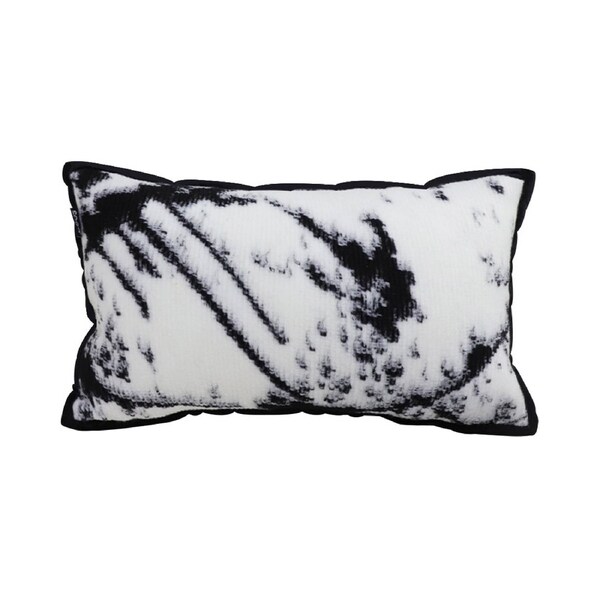 SOGA 35cm Throw Pillow Black and White Leopard Thick Premium Polyester ...