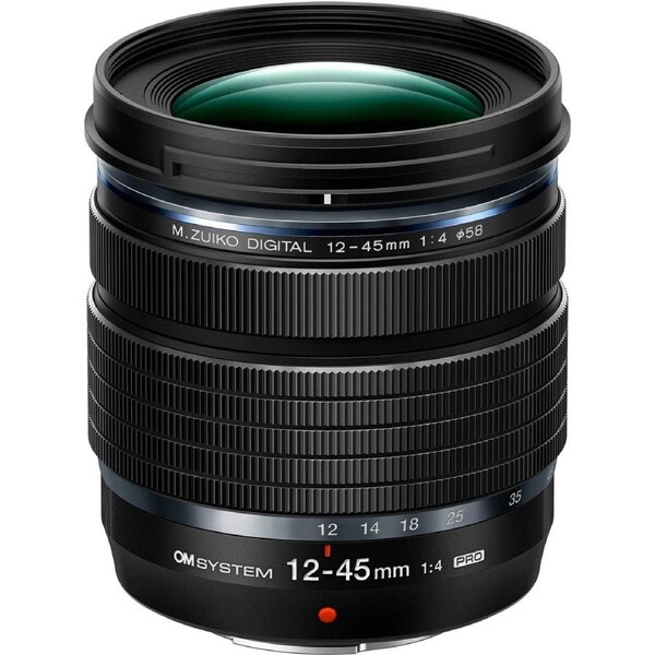 OM System 12-45mm f4 PRO Lens - Black | Woolworths