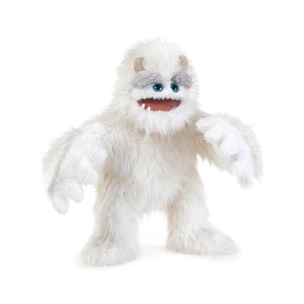Folkmanis Yeti Hand Puppet Kids/Children Animal Soft Plush Toy White 3y ...