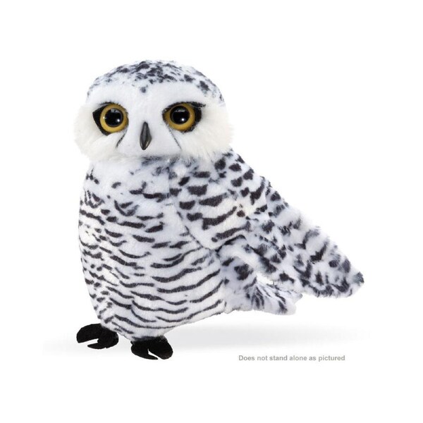 Folkmanis Small Snowy Owl Hand Puppet Kids/Children Animal Plush Toy ...