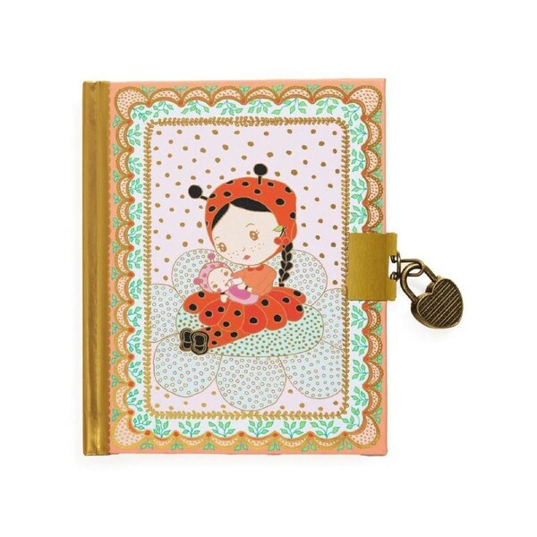 Djeco Tinyly Minico Secret Notebook Kids/Children Writing Stationery 4y ...