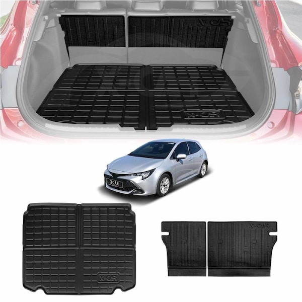 Boot Liner Set for Toyota Corolla Hatchback 2018-Onwards All Weather ...