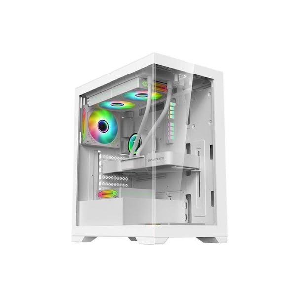 1st Player MI7 ATX M-ATX Mini-ITX PC Gaming Case - White | Woolworths