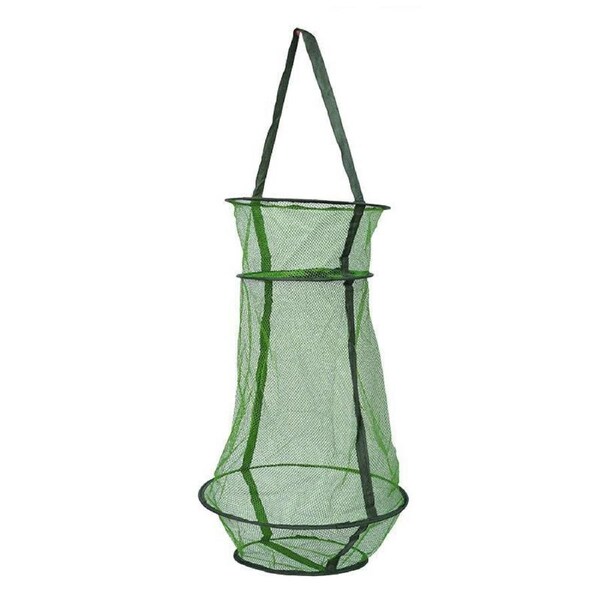 Fish Trap Crab Trap Nylon Mesh Fishing Trap Portable Fish Catcher ...