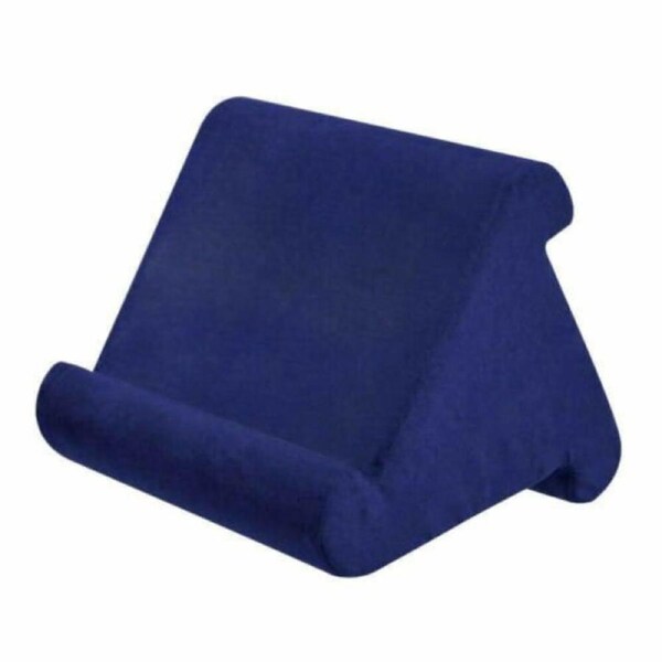 Tablet Pillow Stands For Book Reader Holder Rest Laps Reading Cushion Royal Blue | Woolworths