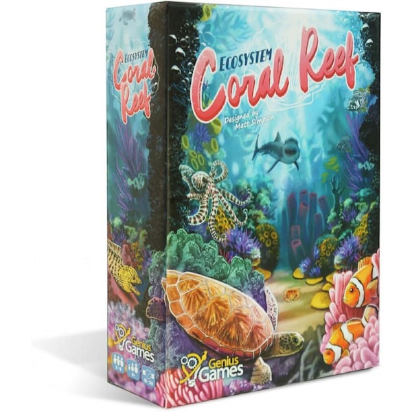 Genius Games Ecosystem: Coral Reef Kids/Children Strategy Board Game ...