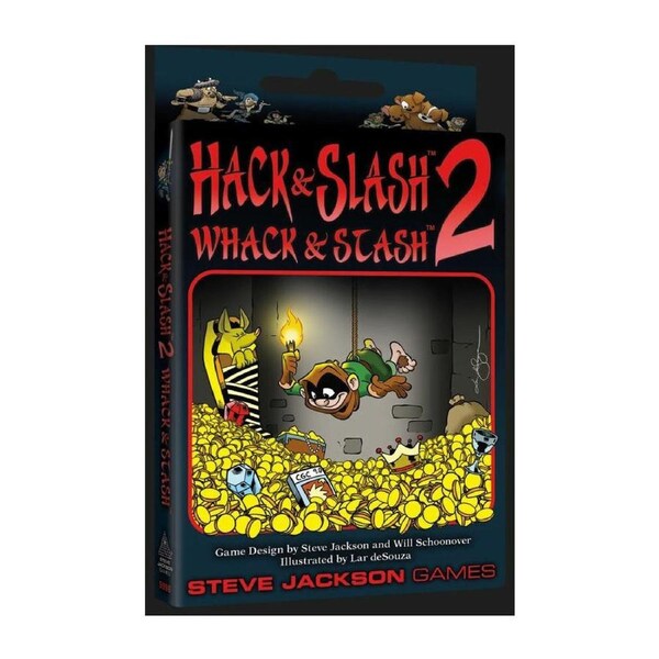 Steve Jackson Games Hack & Slash 2 Whack & Slash Card Game Expansion ...