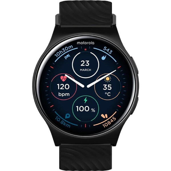 Moto 120 Smartwatch - Black | Woolworths