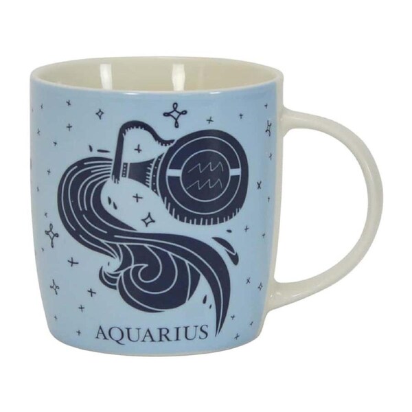 Annabel Trends Coffee Mug Zodiac Aquarius 350ml Milk/Tea Cup w/ Handle ...