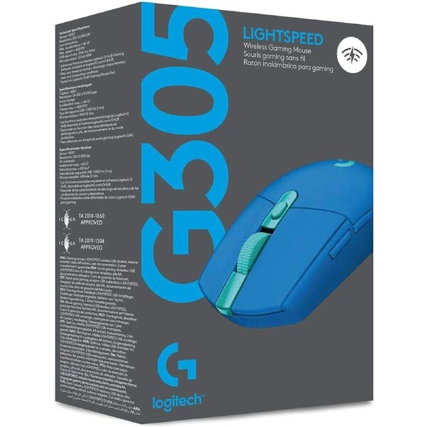 Logitech G305 Lightspeed Wireless Gaming Mouse Blue | Woolworths