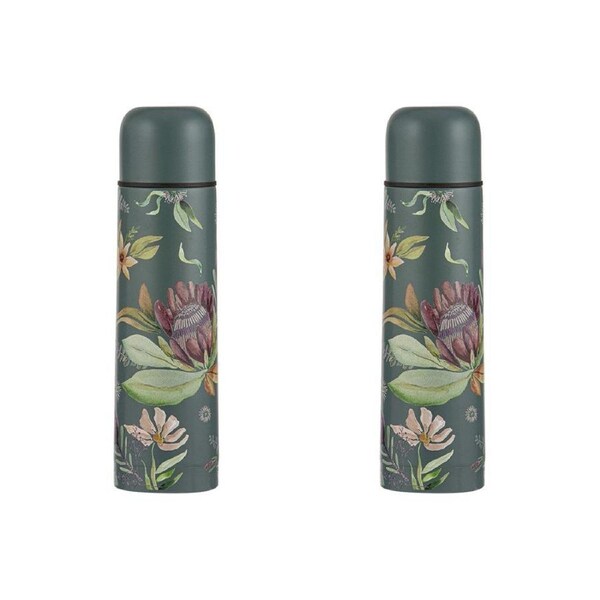 2PK Leura Stainless Steel 500ml Water Drink Bottle/Flask w/ Leakproof ...