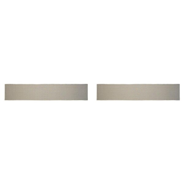 2PK Ecology Tonka Cotton Rectangular Table Runner 35x180cm Dining Table ...