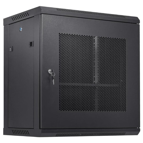 12U Wall Mount Network Server Cabinet, 15.5'' Deep, Server Rack Cabinet ...