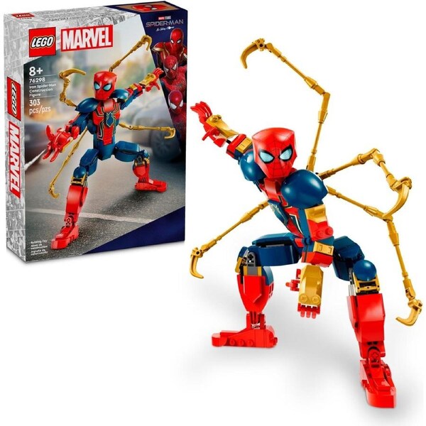 LEGO Marvel 76298 Iron Spider-Man Construction Figure | Woolworths