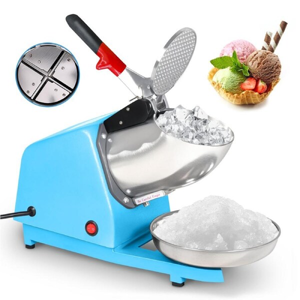 Advwin 300W Electric Ice Crusher, Ice Shaver Snow Cone Maker Machine ...