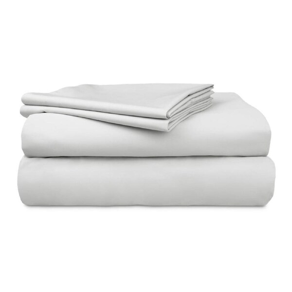 Algodon 300TC Cotton Sheet Set - Silver - Queen | Woolworths