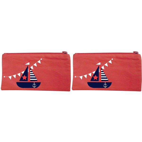 2PK Wicked Sista Embroidered Cotton Coin Purse/Wallet Hello Sailor ...