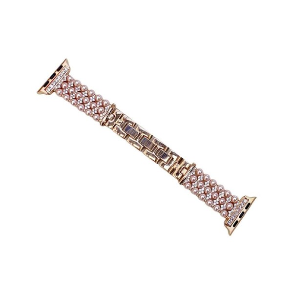 Nevenka Apple Watch Strap Pearl Diamond for iWatch Ultra Series 8 SE 7 ...
