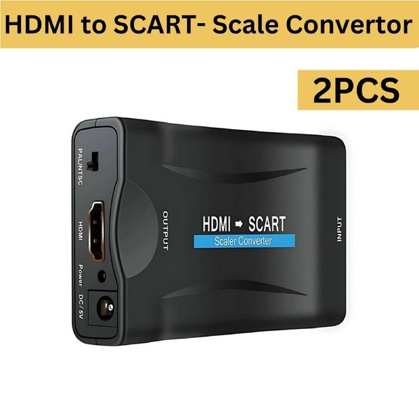 2pcs HDMI to SCART- Scale Convertor | Woolworths