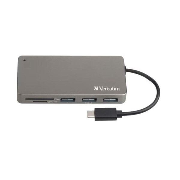 Verbatim USB 3.2 Gen 1 Type C Hub / Card Reader | Woolworths