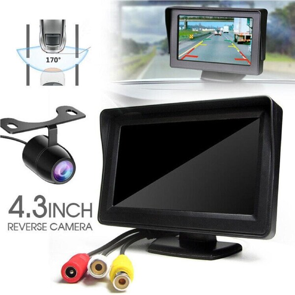 Night Vision Rear View Parking Cam Waterproof HD Car Reverse Camera Kit ...