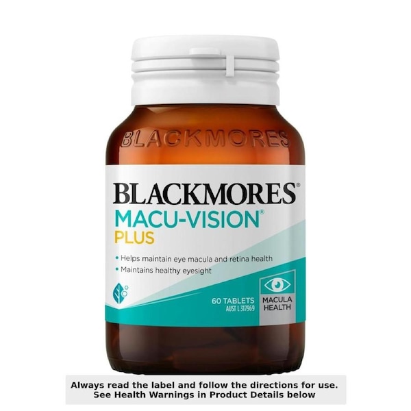 Blackmores Macu-Vision Plus 60 Tablets | Woolworths