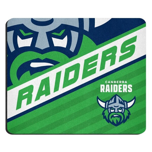 Canberra Raiders NRL Team Logo Design Mouse Mat Pad | Woolworths
