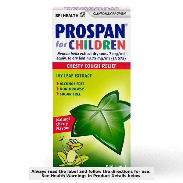 Prospan for Children Chesty Cough Syrup Relief Cherry 200ml | Woolworths