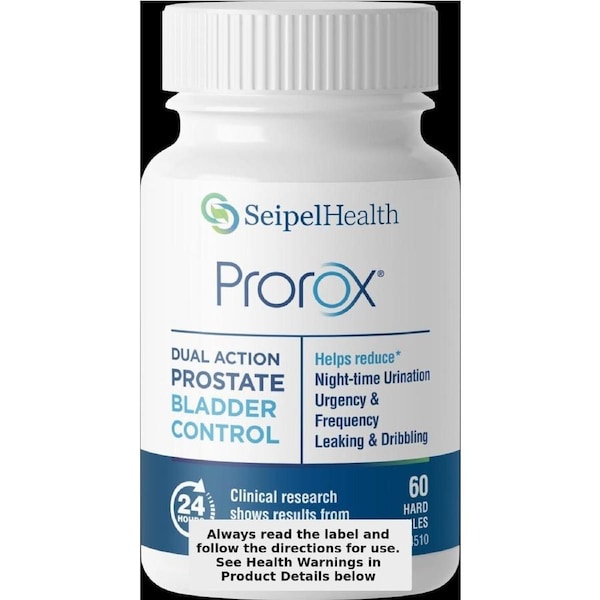 Seipel Group Prorox Healthy Prostate Bladder Control 60 Vege Capsules ...