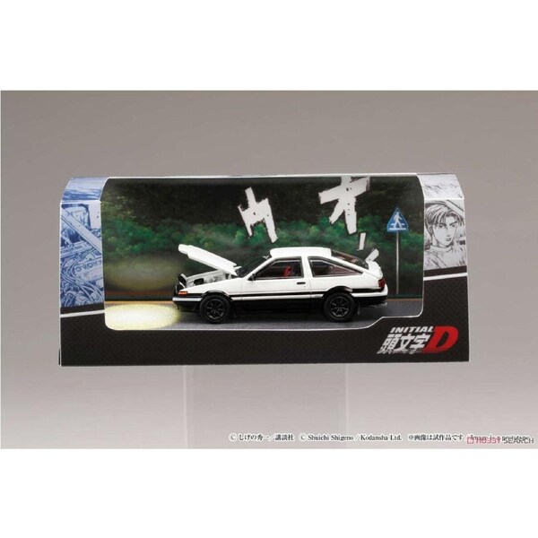 Hobby Japan – Toyota Sprinter Trueno (AE86) Initial D with Engine Model ...