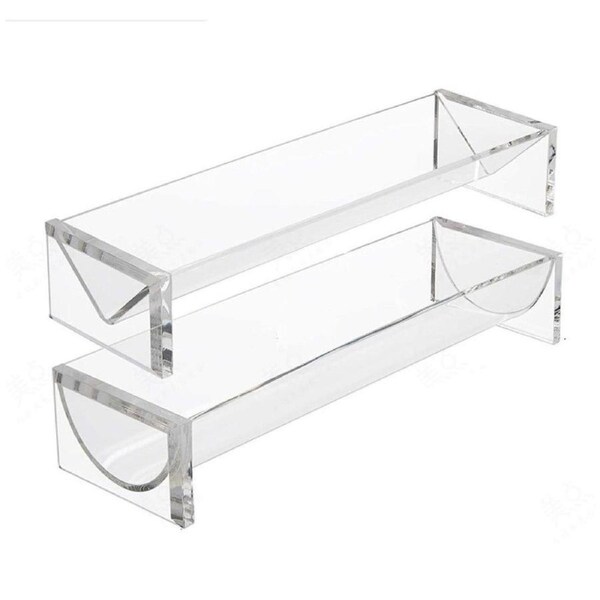 1PC Transparent Rectangular Biscuit Display Rack Food Dessert Wedding ...