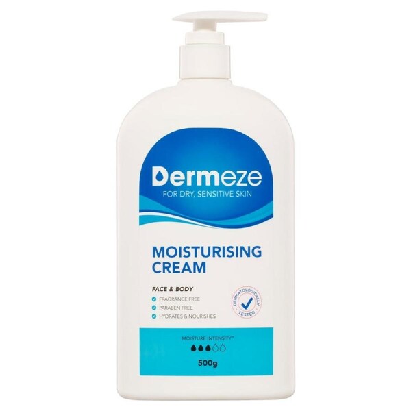 Dermeze Moisturising Cream 500g | Woolworths