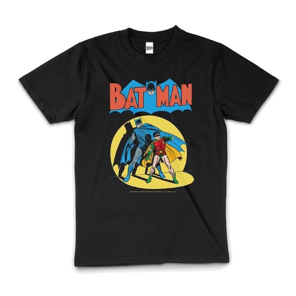 Batman & Robin Spotlight Dark Knight DC Cotton T-Shirt Unisex Tee Black ...