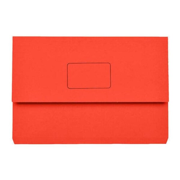 Marbig Slimpick Foolscap Document Wallet Red | Woolworths