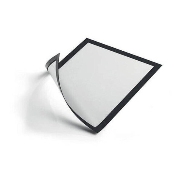 Durable Duraframe Magnetic Sign Holder A4 Blk Pk5 | Woolworths