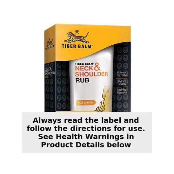 Tiger Balm Neck & Shoulder Rub 50g | Woolworths