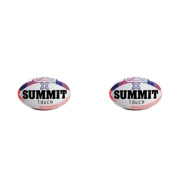 2PK Summit Global Advance Touch Training Hand Stitched Rugby Ball 3.0 ...