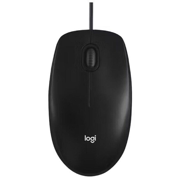 Logitech M90 Corded Mouse (Black) | Woolworths
